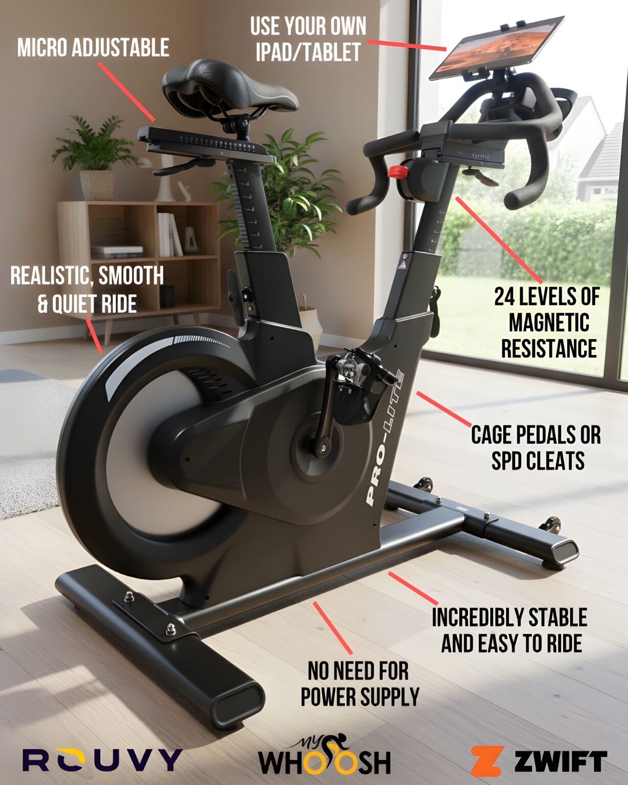 Pro-Lite Indoor Training Bike - Paragon Competitions