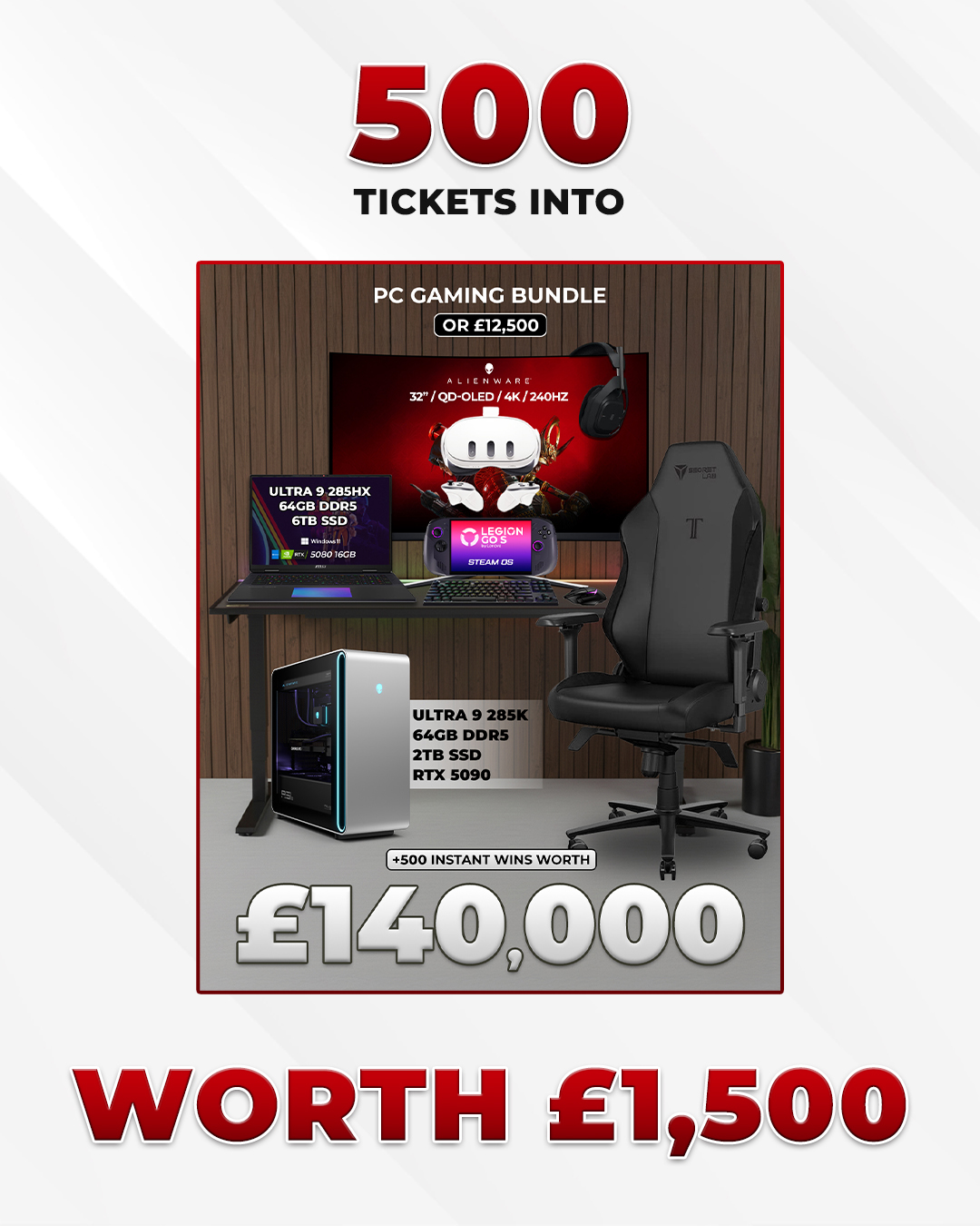 Win 500 Entries Into The PC Gaming Bundle Competition - Paragon Competitions