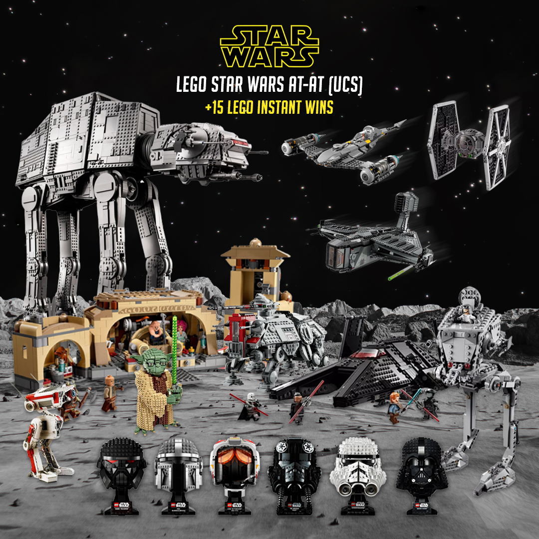 Lego Star Wars AT-AT (UCS) with 15 Lego Instant Wins – Paragon Competitions
